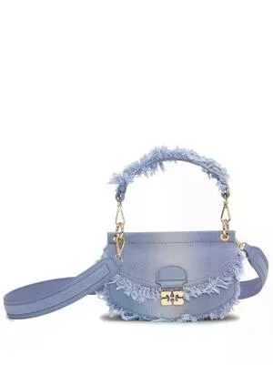 GANNI Denim Cross Body Bag