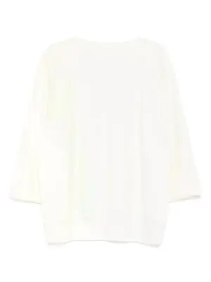 Undercover Slogan Print Sweatshirt - Neutrals