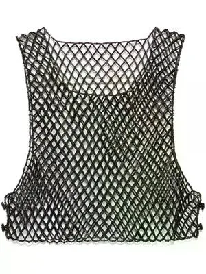 FENG CHEN WANG Bamboo Vest - Black