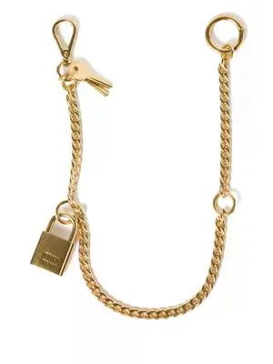 Miu Miu Polished Keychain Trick