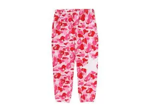 A BATHING APE Abc Camo Sweatpant