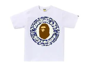 A BATHING APE Big Busy Works C Tee Shirt - White