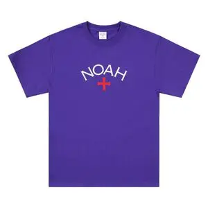 NOAH Core Logo Tee Shirt - Purple