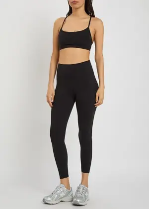 Vuori All The Feels Stretch-nylon Leggings - Black