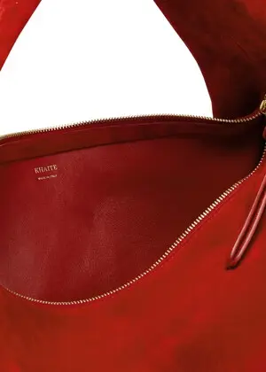 Khaite Olivia Medium Top Handle Bag - Red
