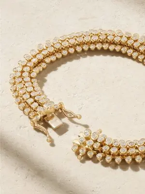 MARIE LICHTENBERG Mesh Diamond Bracelet