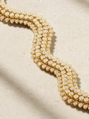 MARIE LICHTENBERG Mesh Diamond Bracelet