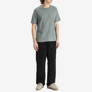 Norse Projects Johannes Logo Print T-shirt - Greyish Blue