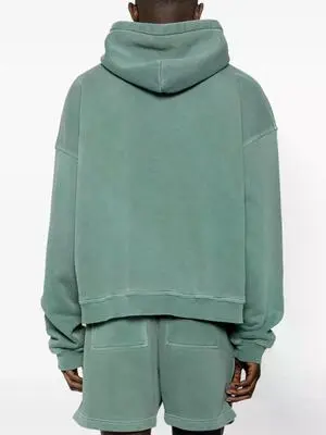 REPRESENT Logo Appliqué Hoodie - Green