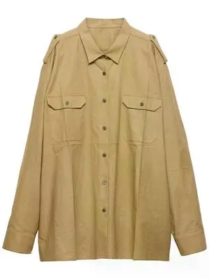 Prada Oversized Cotton Shirt