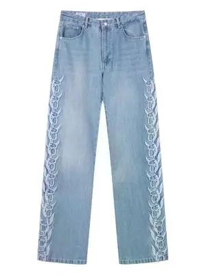 ROUGH. Amity Straight Leg Jeans