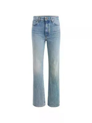 KHAITE Danielle Stretch-Cotton Jeans