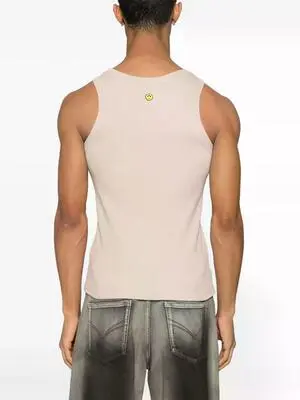 BARROW Logo-tape Tank Top - Neutrals