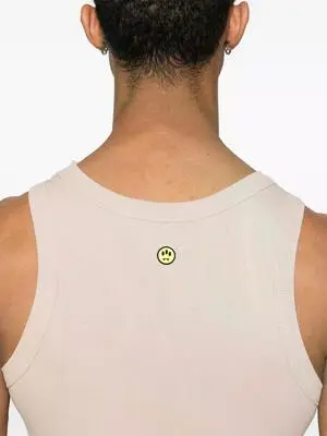 BARROW Logo-tape Tank Top - Neutrals