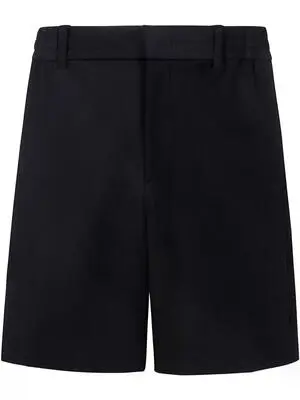 Emporio Armani Logo-appliqué Shorts - Black