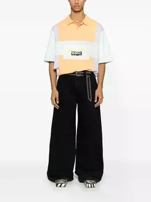 Martine Rose Colourblock Polo Shirt