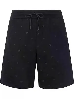 Emporio Armani All-over Logo Shorts