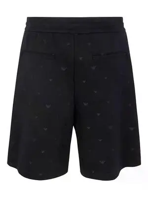 Emporio Armani All-over Logo Shorts