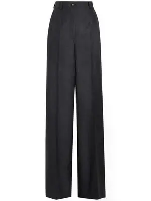 Dolce & Gabbana Virgin Wool Palazzo Trousers
