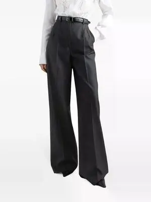 Dolce & Gabbana Virgin Wool Palazzo Trousers