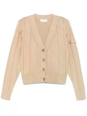 Victoria Beckham Wide-ribbed Cardigan