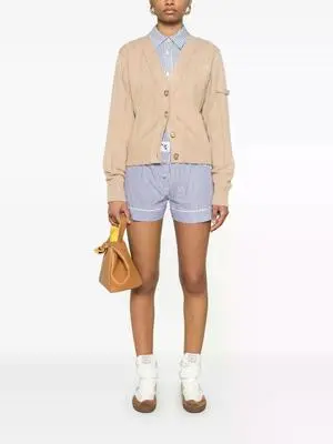 Victoria Beckham Wide-ribbed Cardigan
