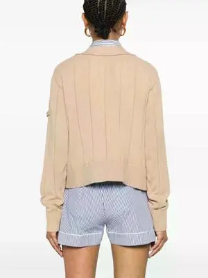 Victoria Beckham Wide-ribbed Cardigan