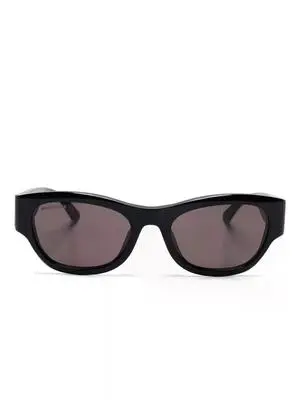 Balenciaga Oval Sunglasses - Black