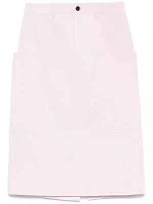 Gucci Delavé Midi Skirt - Pink