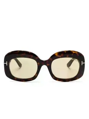TOM FORD Tortoiseshell Sunglasses - Brown
