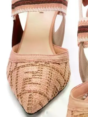 Fendi 85mm Colibri Pumps - Pink