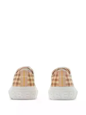 Burberry Checkered Sneakers