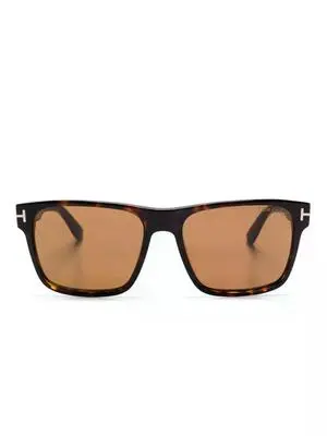 TOM FORD Square-frame Sunglasses - Brown