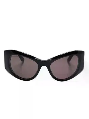 Balenciaga Cat-eye Frame Sunglasses - Black