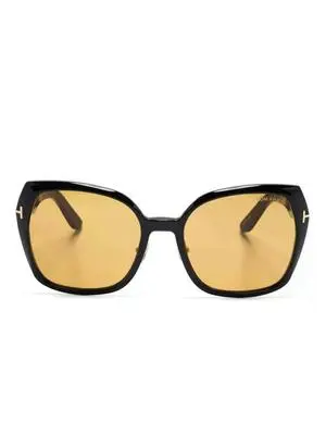 TOM FORD Square Frame Sunglasses - Black