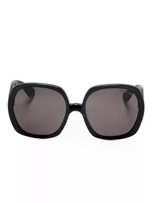 TOM FORD Oversize Frame Sunglasses - Black