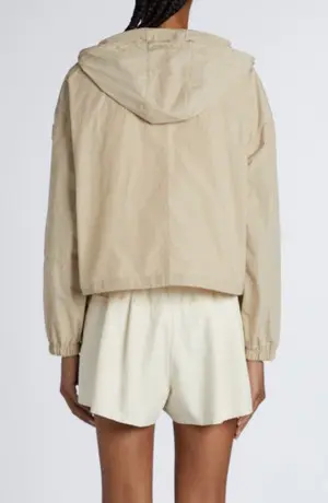 Moncler Sauvan Water Repellent Short Jacket - Beige