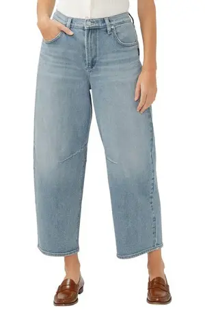 SILVER JEANS CO. Ankle Barrel Leg Jeans