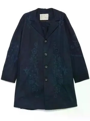 By Walid Embroidered Cotton Coat