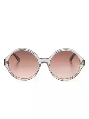 Chloé Round Frame Sunglasses - Purple