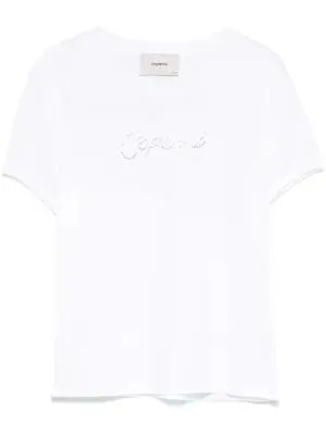 Coperni Straight Hem T-shirts For Women