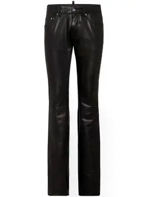 Dsquared2 Leather Skinny Trousers