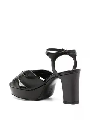 JIMMY CHOO 80mm Heloise Sandals - Black