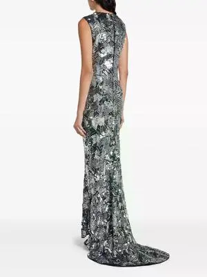 ILTA Sequin-embellished Maxi Dress