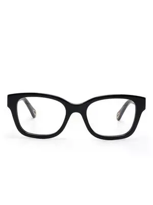 Chloé Square-frame Glasses - Black