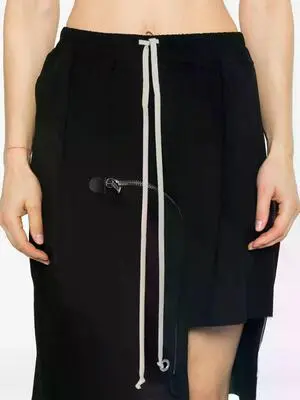 Rick Owens Wool Mini Skirt