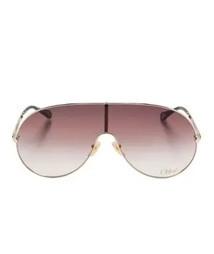 Chloé Eyewear Aly Sunglasses - Gold