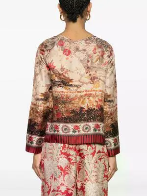 PIERRE-LOUIS MASCIA Long-sleeve T-shirt - Brown