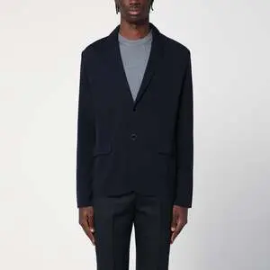 LARDINI Single-breasted Knitted Jacket