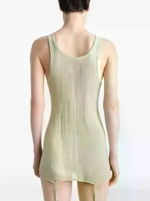 LEMAIRE Suspenders Tank Top - Green